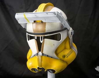 Republic Clone Trooper Commander Bly Helmet Raw Print - Etsy