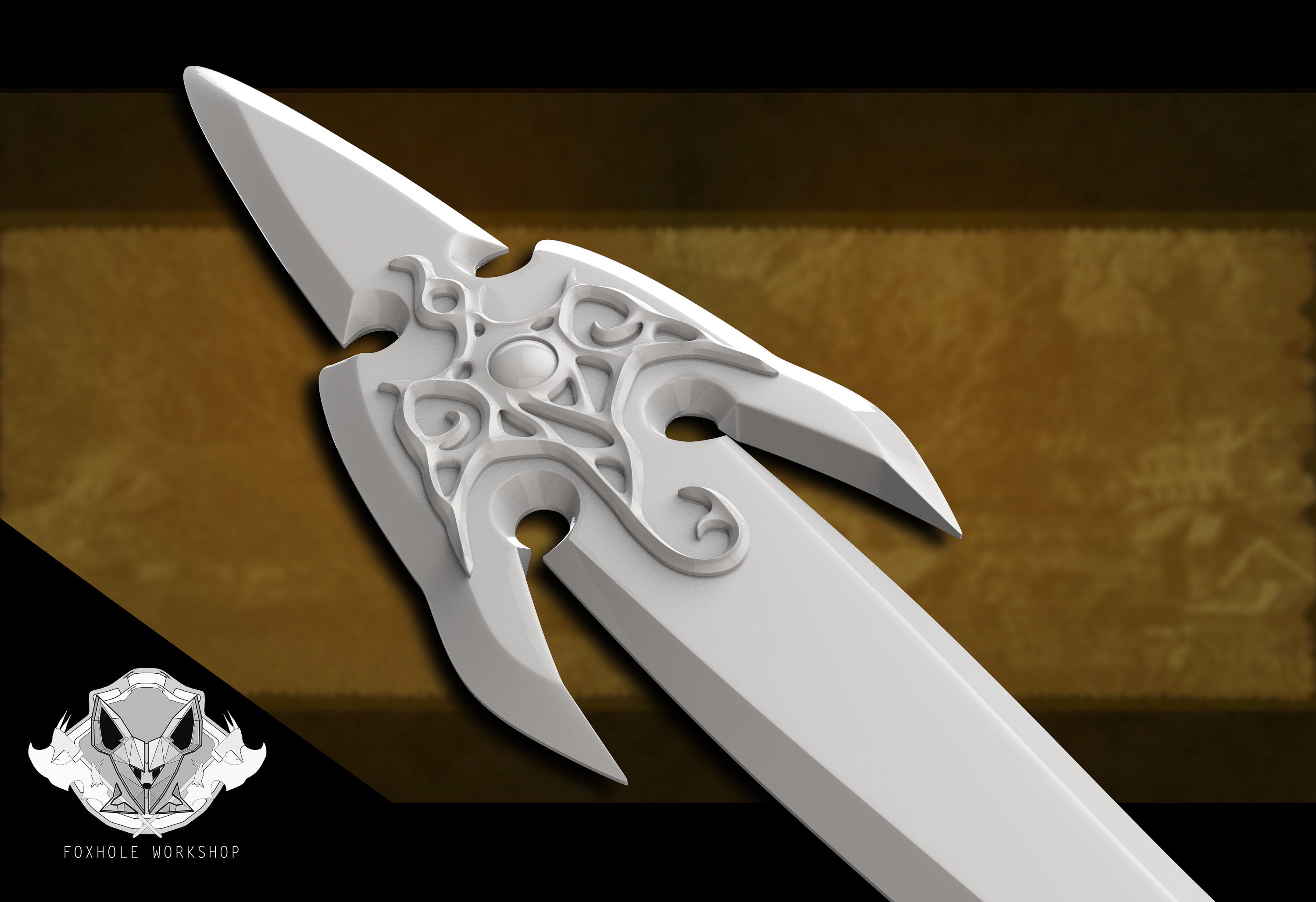 Zenithian Sword 3D Printed Kit - Etsy