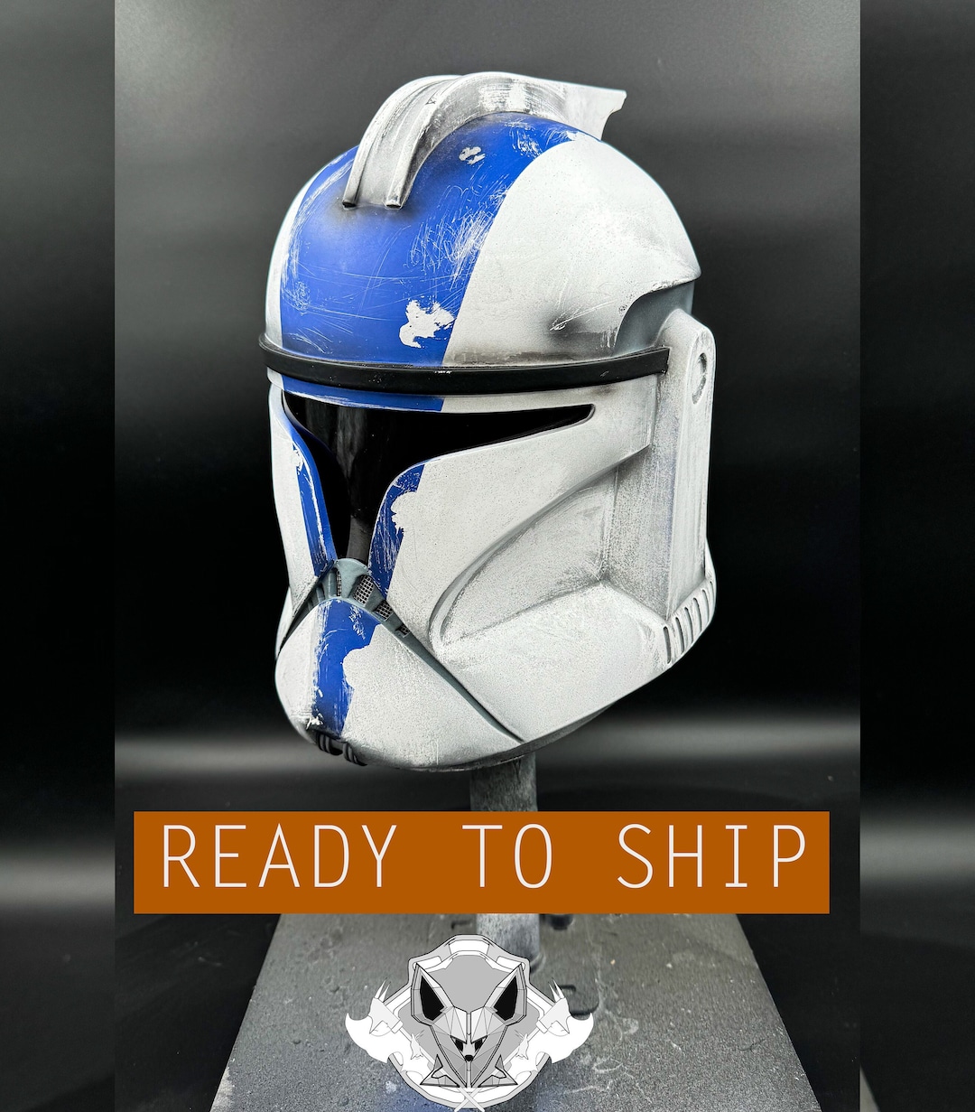 Clone Trooper 501st Helmet Phase 1 - Etsy