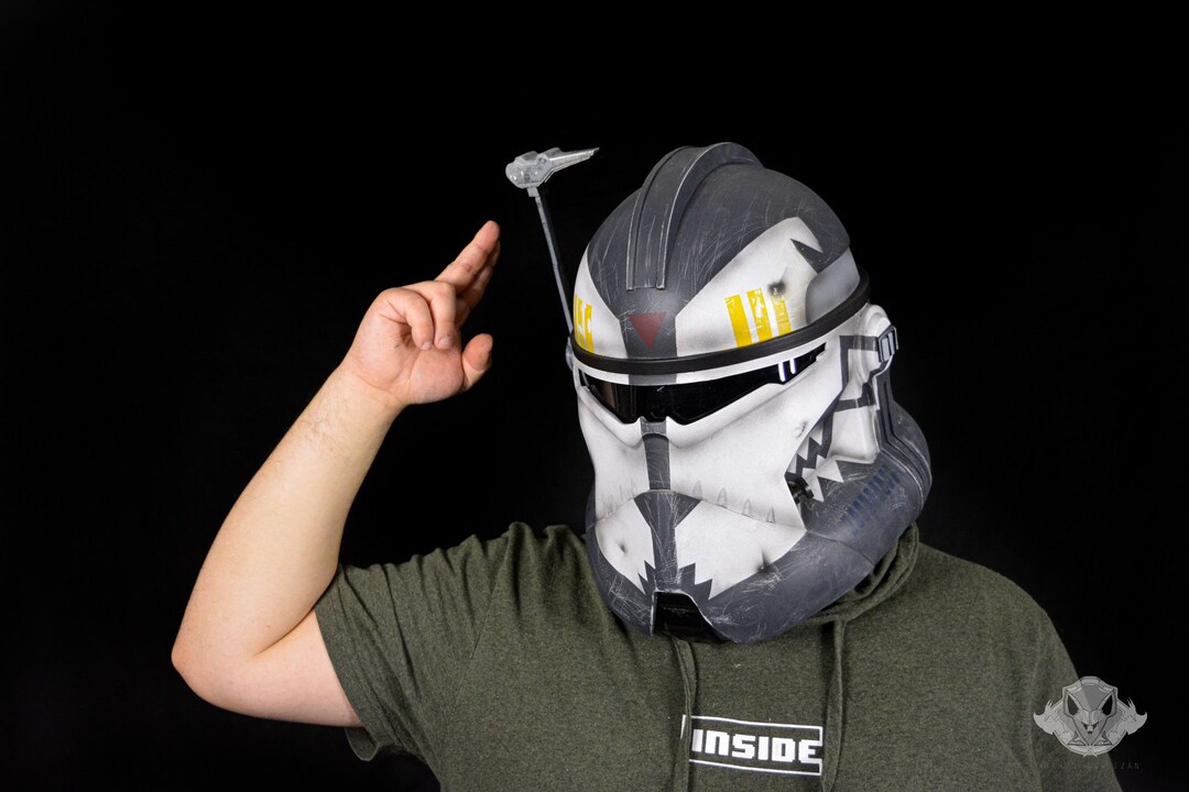 Commander Wolffe Realistic Replica Clone Trooper Helmet - Etsy