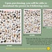 Cat Breeds Poster, Reference Chart, PRINTABLE DOWNLOAD PRINT, Cute 'at-a-glance' Identification ...