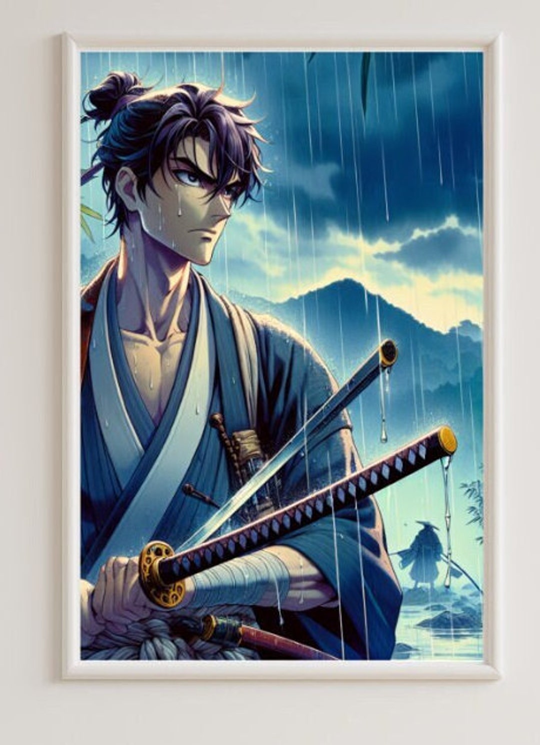 Satin Anime Poster-3 Sizes, Anime Wall Art, Anime Print, Anime Decor ...