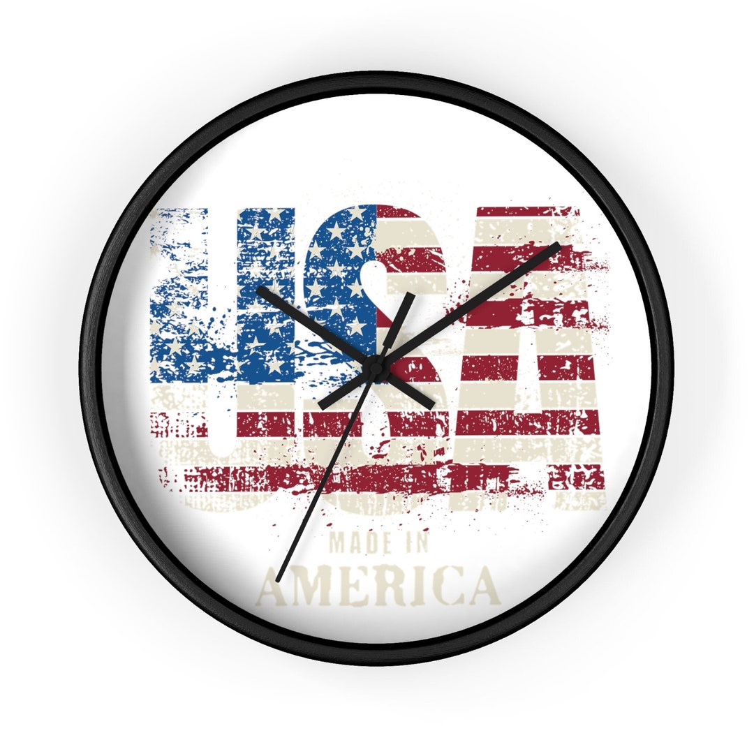 10 Usa-unique Wall Clock, Assorted Colors, Silent Modern Clock Wall ...