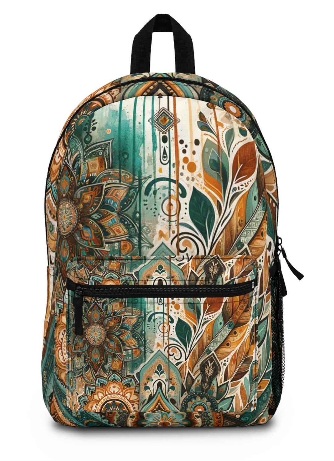 Vintage Boho Backpack-lightweight Waterproof Durable School Bag, Boho ...
