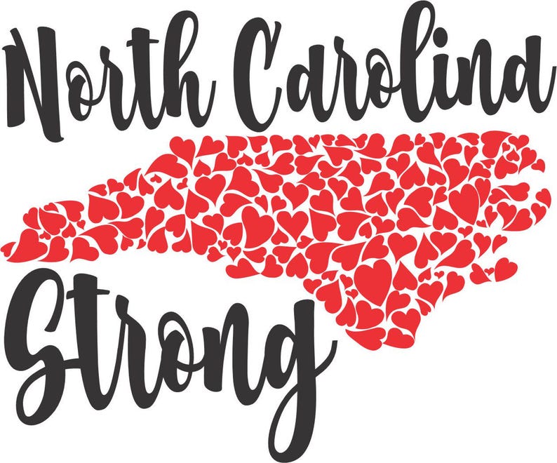 North Carolina Strong Svg Png Jpg Digital Download, North Carolina ...