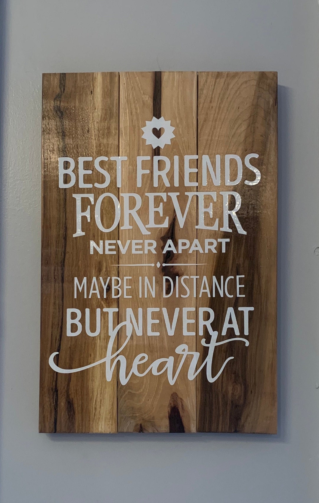 Best Friend Quote Sign - Etsy