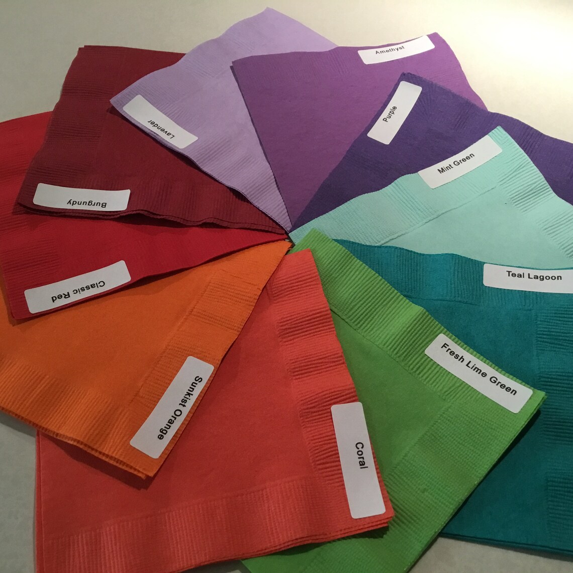 Clocks Embossed Napkins retirement All Occasion | Etsy