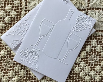 Wine Note Cards - Etsy