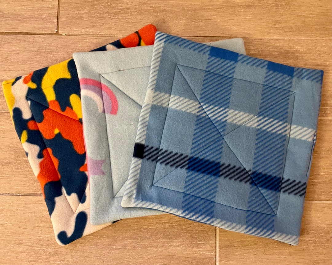 12" X 12" Fleece Pee Pads - Etsy