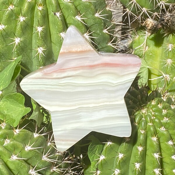 Pink Banded Agate - Etsy