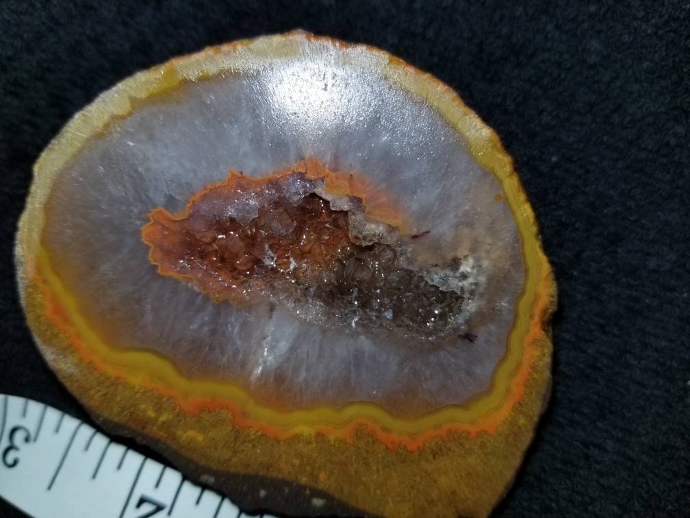 Zhanguo Warring States Red Agate Geode PAIR 259G WYSIWYG - Etsy