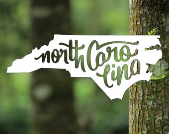 North Carolina Decal | Etsy