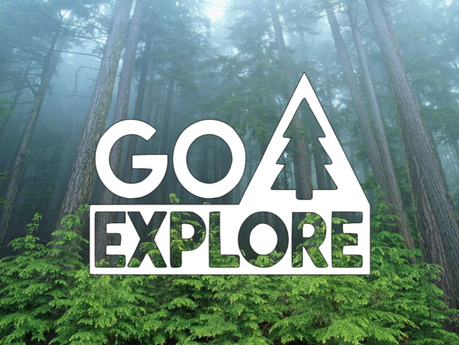 Go Explore Decal | Etsy