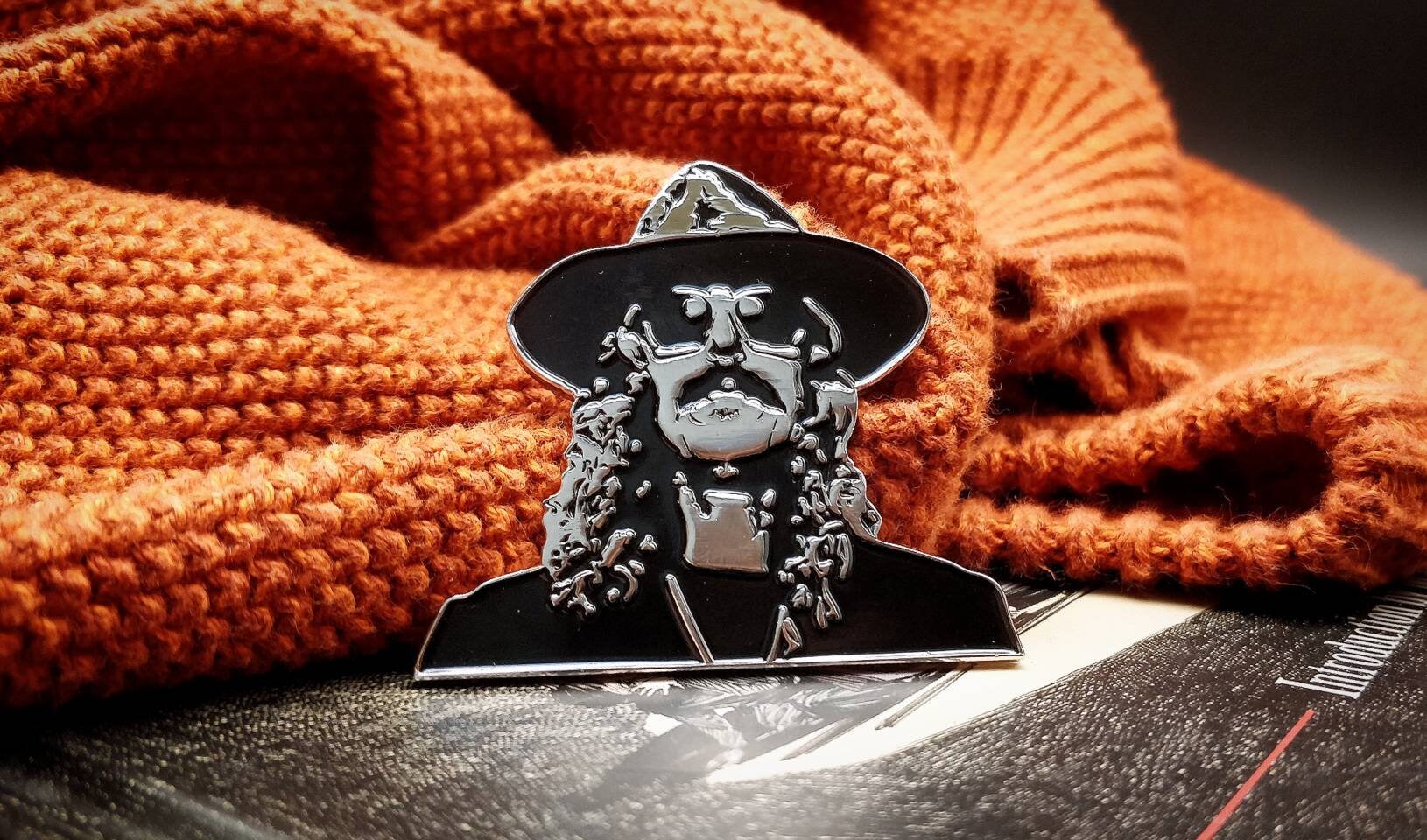 Mikael Akerfeldt Opeth Metal Enamel Pin - Etsy