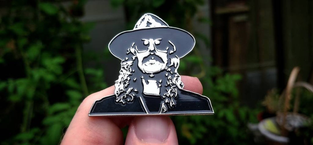 Mikael Akerfeldt Opeth Metal Enamel Pin - Etsy
