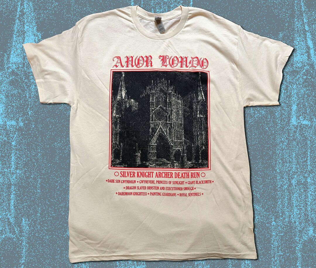 Anor Londo Dark Souls Soulsborne Archer Death Run T Shirt - Etsy