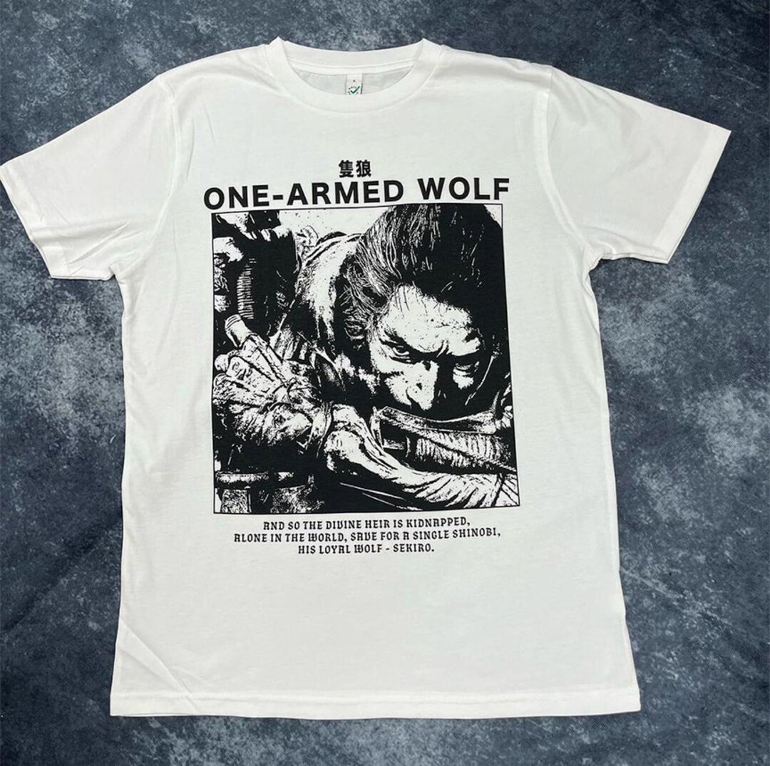 ONE ARMED WOLF - Sekiro - Shadows Die Twice Short Sleeve Shirt - Etsy