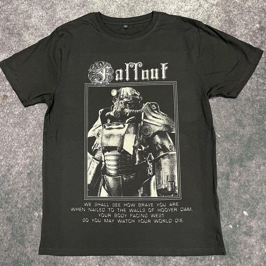 Brotherhood of Steel / Fallout T-shirt - Etsy