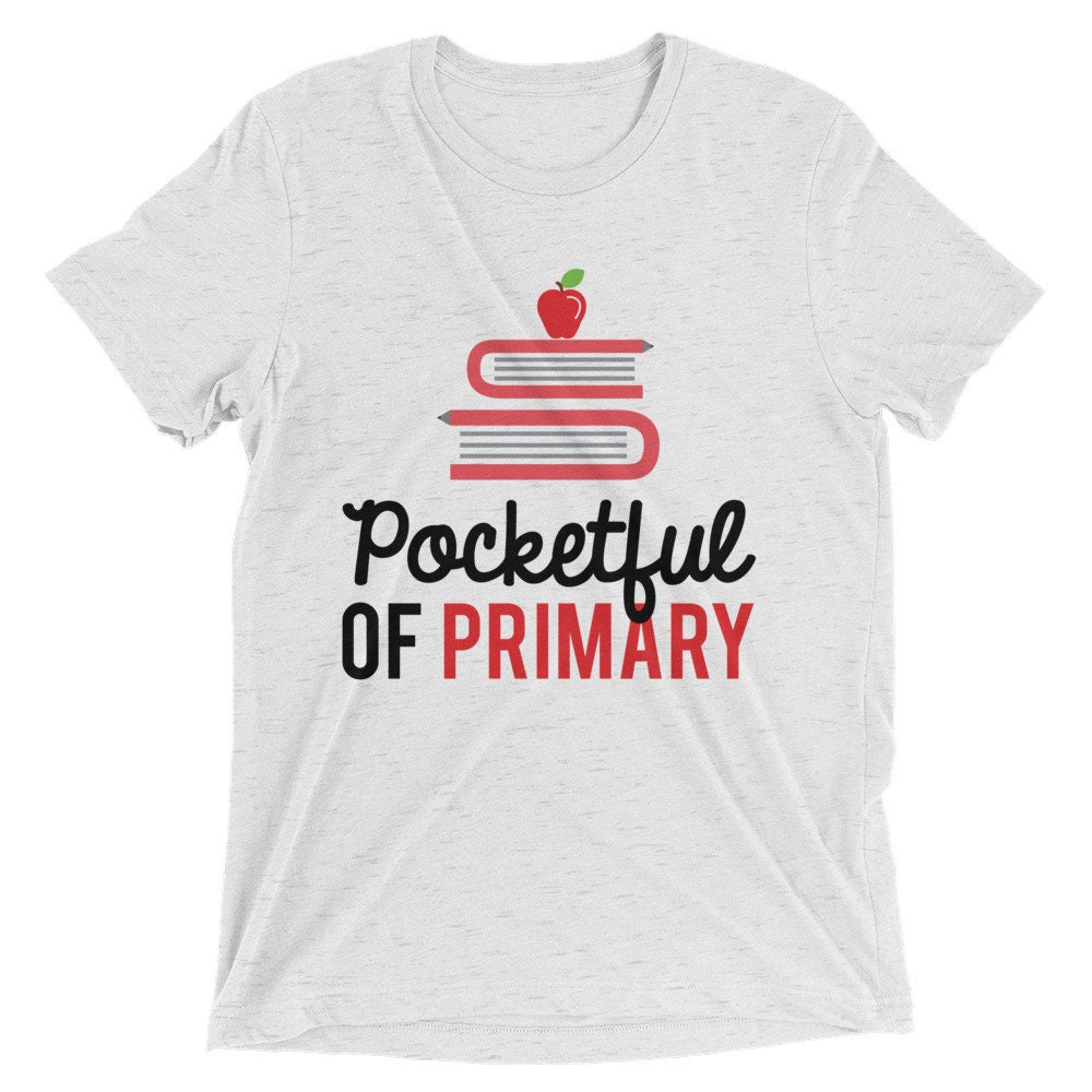 White Pocketful of Primary Logo Unisex Short Sleeve T-shirt - Etsy