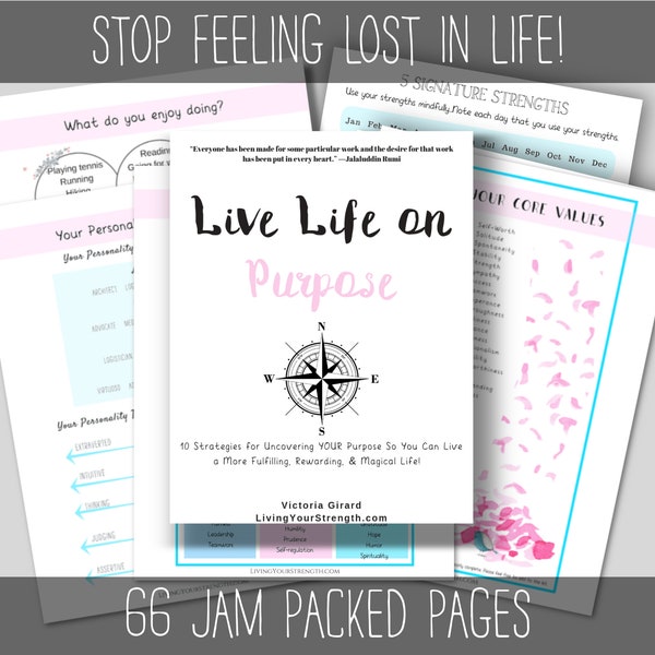 Purpose Planner - Etsy