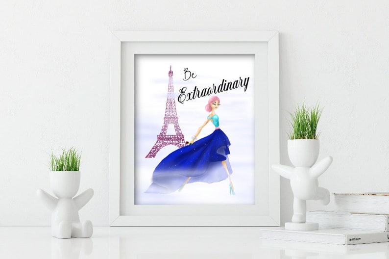 Be Extraordinary Printable Printable Art Inspirational Art - Etsy