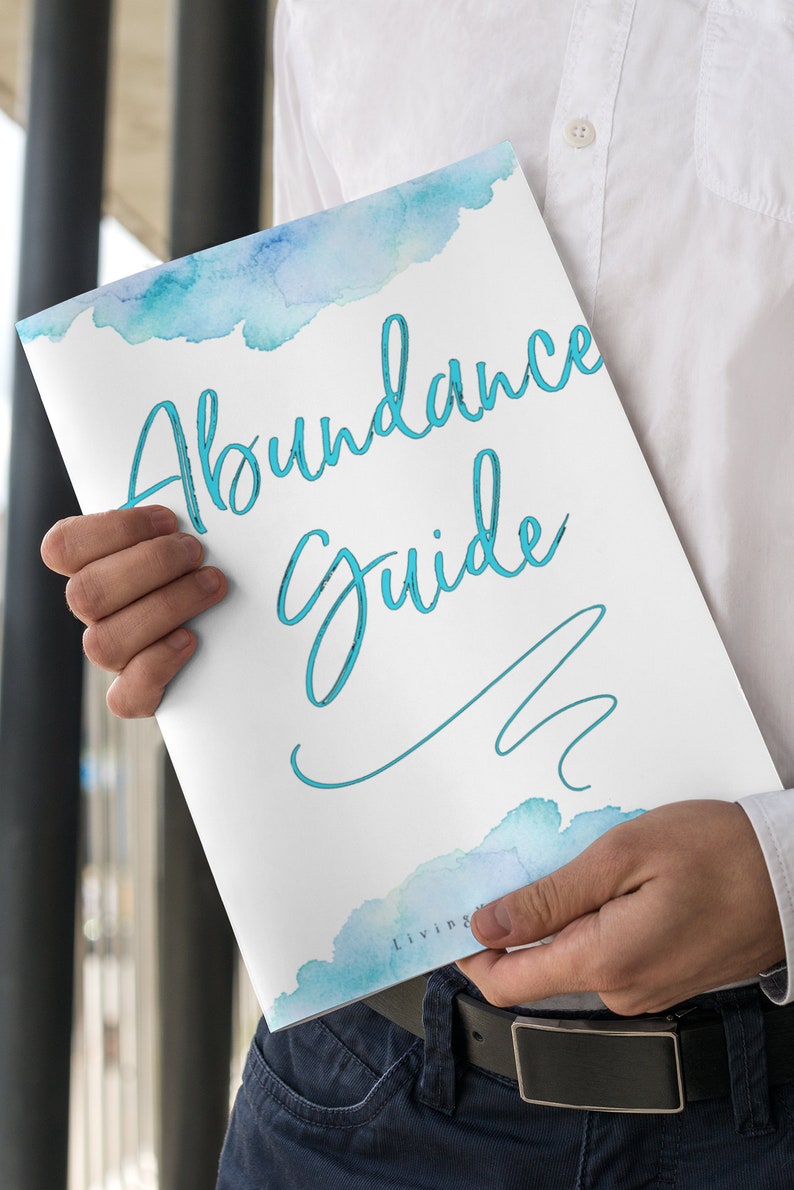 Abundance Manifestation Guide Printable/ Law of Attraction - Etsy