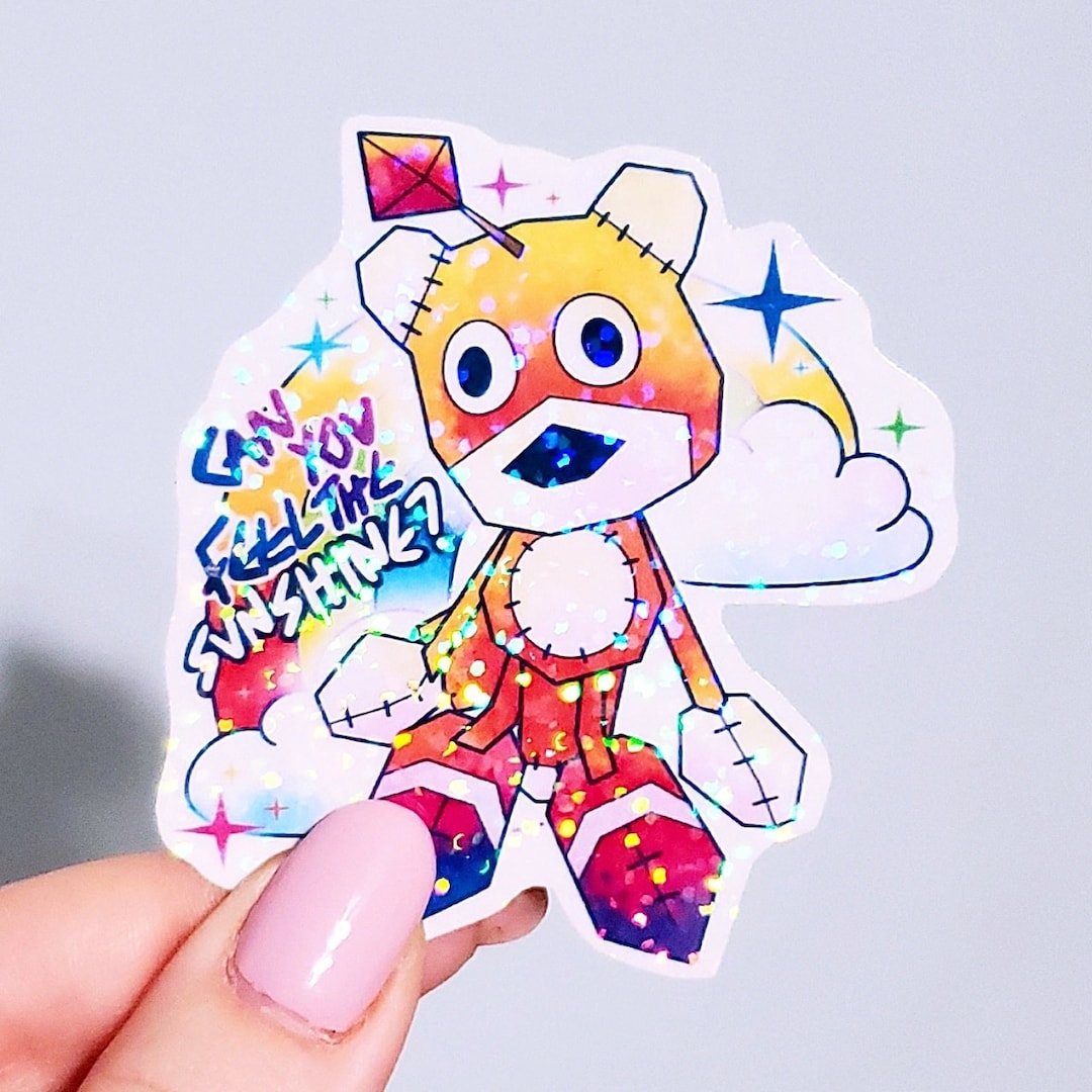TAILS DOLL Sonic R Holo Sticker - Etsy