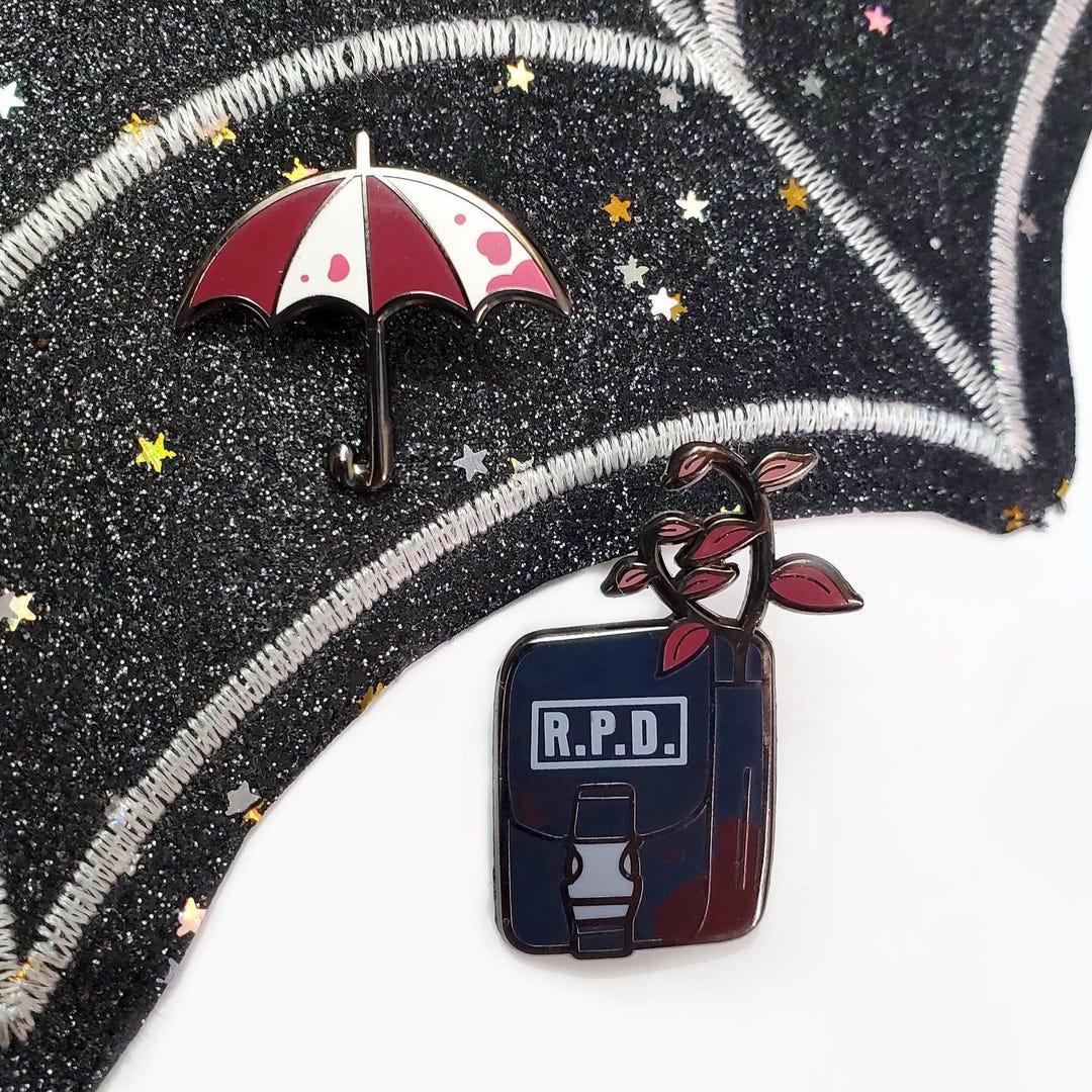 RESIDENT EVIL Raccoon City Rpd Enamel Pins 2/2 - Etsy