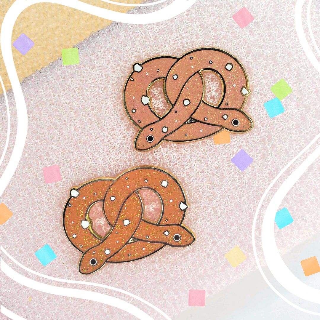 SILLY SNAKE Enamel Pins | B GRADE (3/3) - Etsy