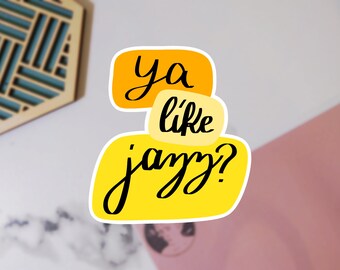 Bee Movie Ya Like Jazz Sticker Animated Movie Memorabelia - Etsy