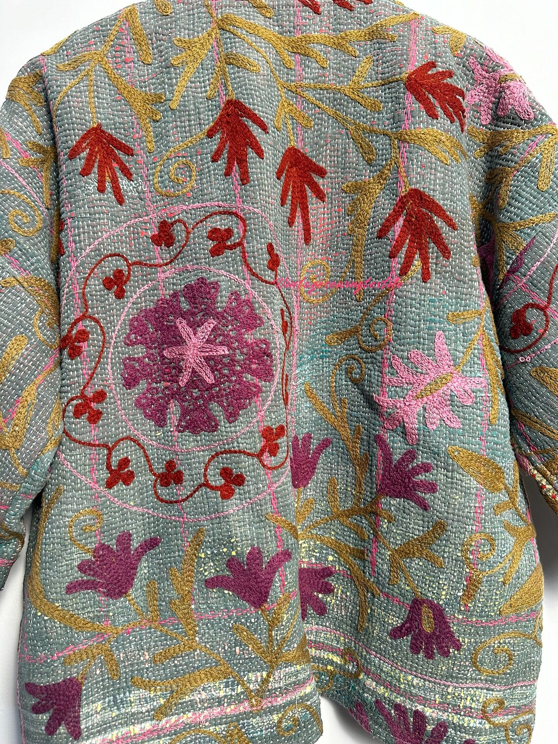 Embroidery Old Kantha Suzani Jacket - Etsy