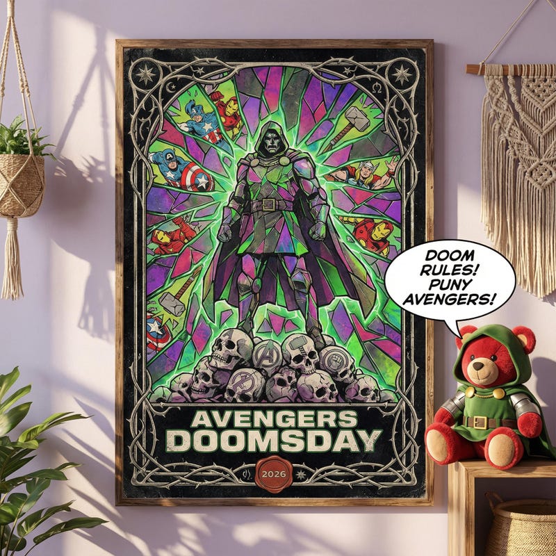 Avengers Doomsday Poster - Etsy