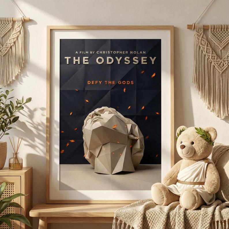 The Odyssey 2026 - Minimal Movie Poster – Digital Download Printable ...