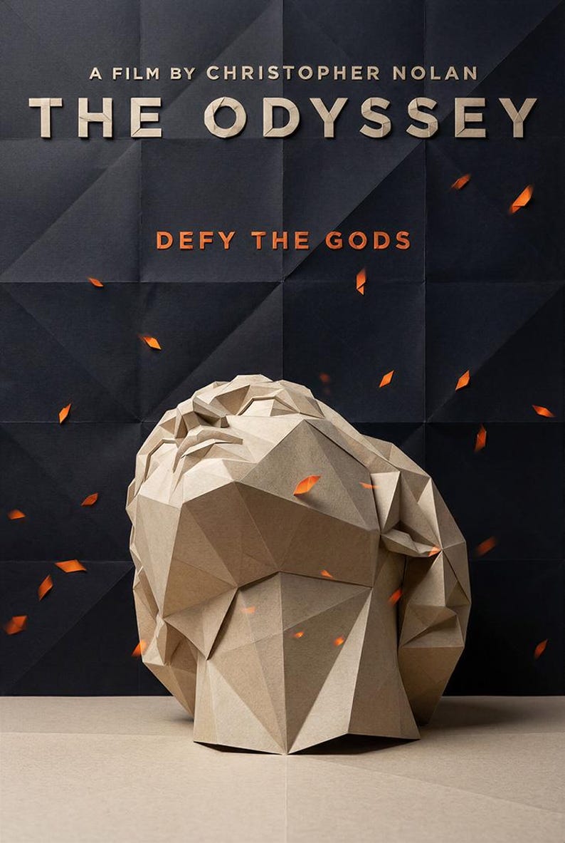 The Odyssey 2026 - Minimal Movie Poster – Digital Download Printable ...