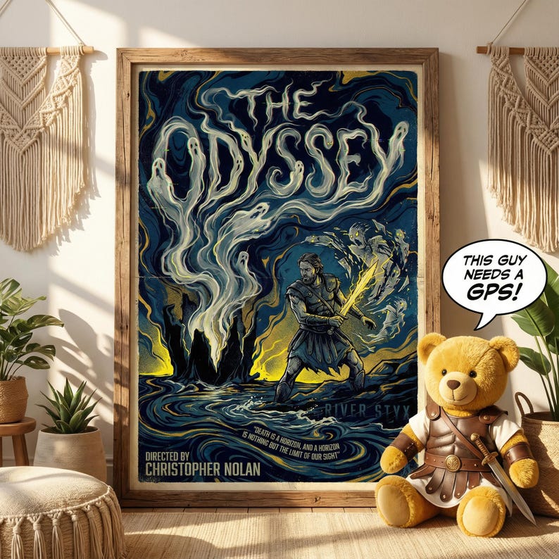 The Odyssey 2026 - Minimal Movie Poster – Digital Download Printable ...
