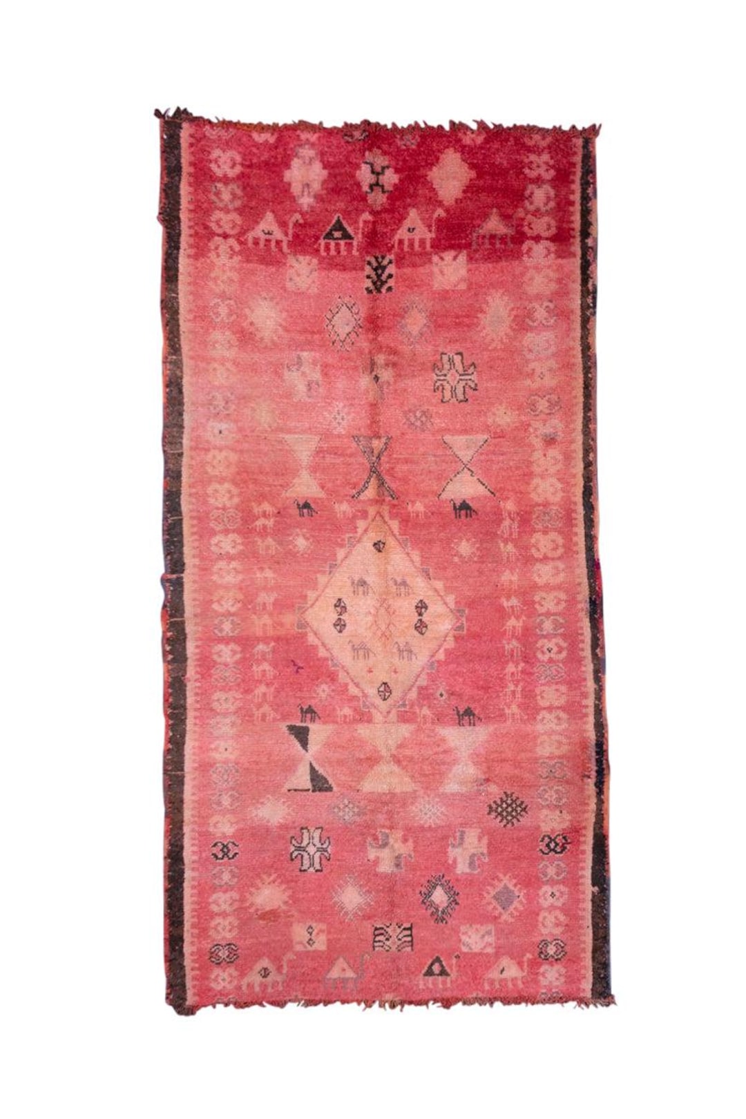 STORY - Vintage Rehamna Moroccan Rug - 10'1" X 5'1" - Etsy