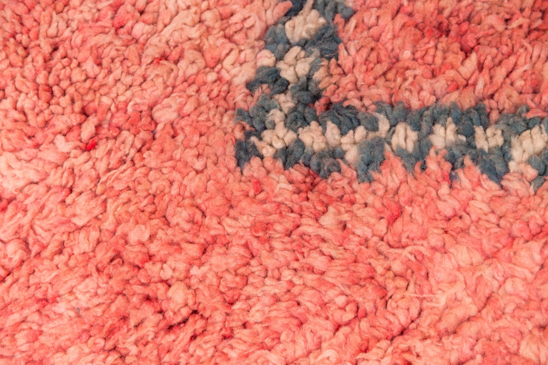 Salmon Pink Vintage Moroccan Runner Moroccan Rug 10 X 4'3 Ft - Etsy