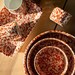 Set of 3 - Chabi Chic Handmade Splatter Paint Nesting Bowls - Marsala ...