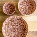 Set of 3 - Chabi Chic Handmade Splatter Paint Nesting Bowls - Marsala ...