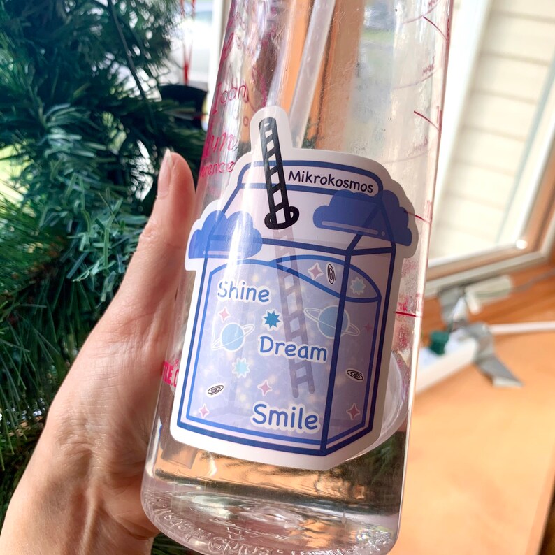 BTS Mikrokosmos Juice Box Decal | BTS Die Cut Galaxy Sticker | Tumbler ...