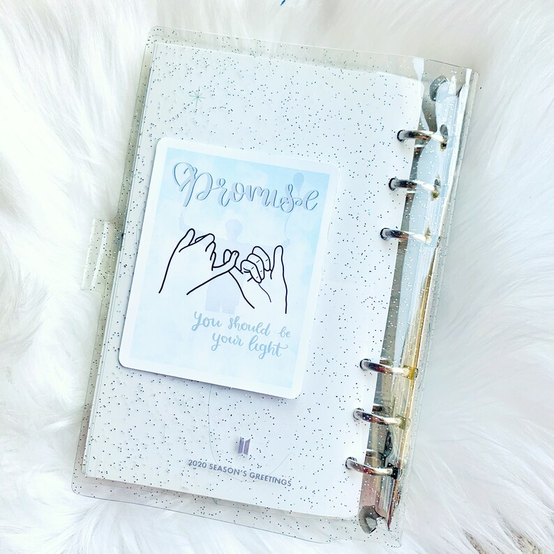 Small Art Print Sticker Promise Jimin BTS Sticker BTS Mini - Etsy