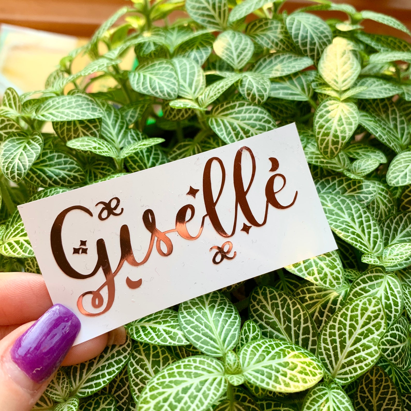 Aespa Name Tagholographic Kpop Name Tag Vinyl Stickers | Etsy