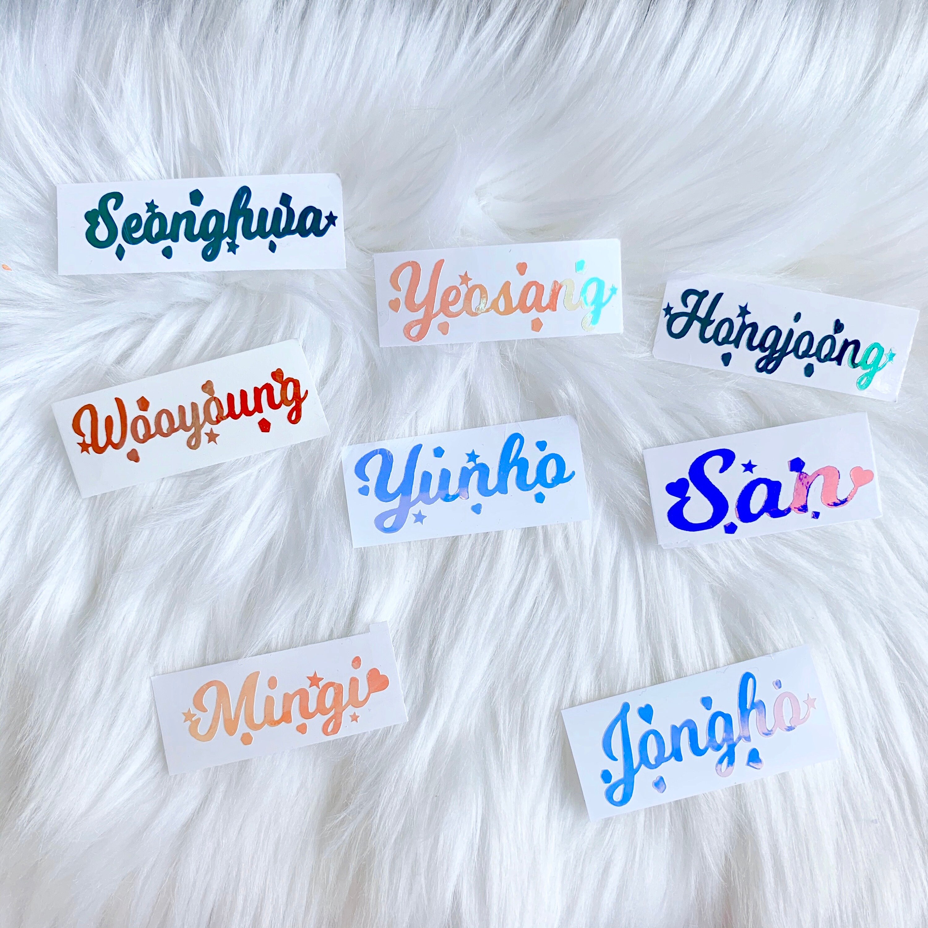 Ateez Vinyl Stickers Concert Light Stick Decals - Etsy