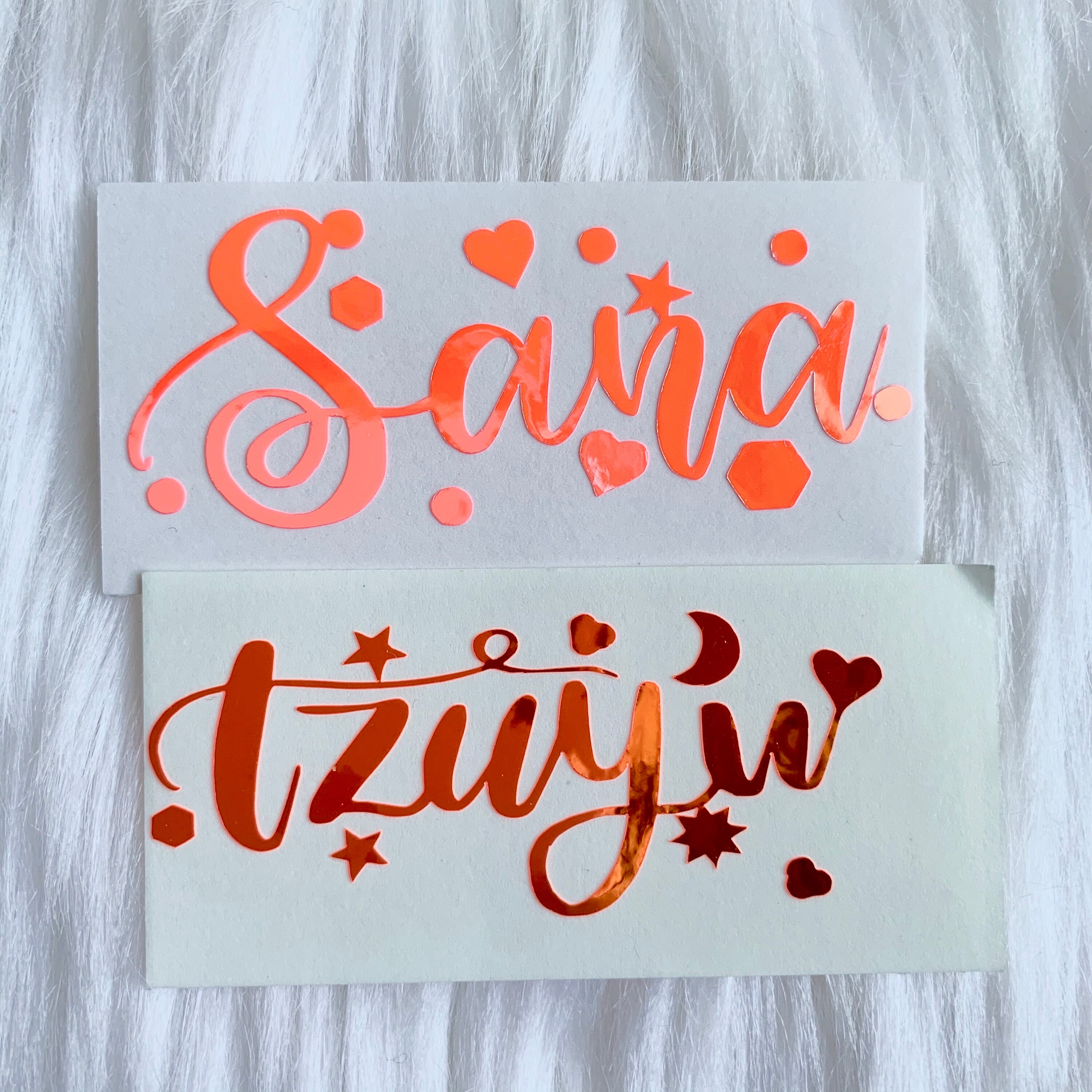 Twice Name Tags Vinyl Stickers decal concert light stick | Etsy