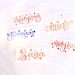 Twice Name Tags Vinyl Stickers Decal Concert Light Stick - Etsy