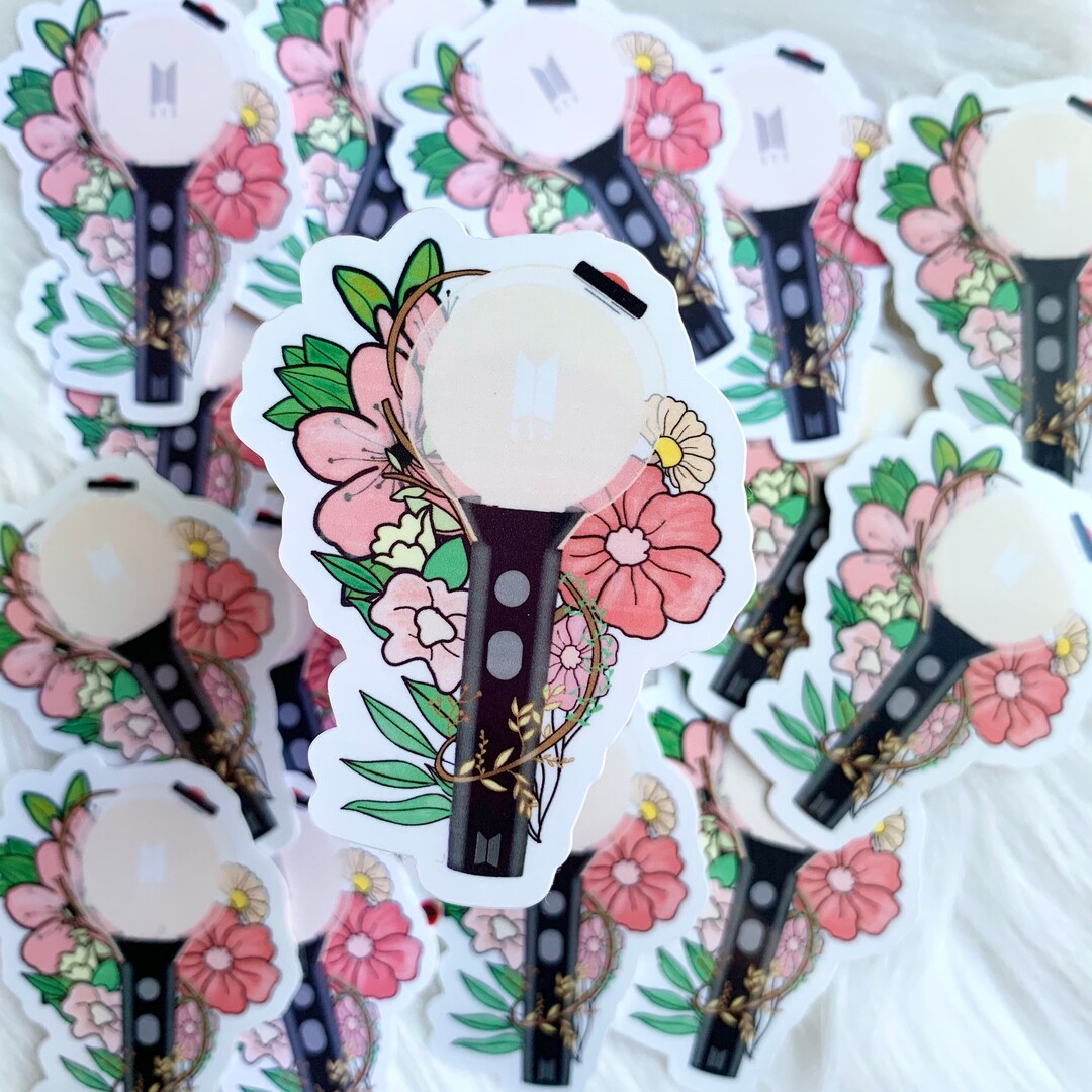 Army Bomb Light Stick Sticker | Army Bomb Ver 4 Special Edition Map of ...