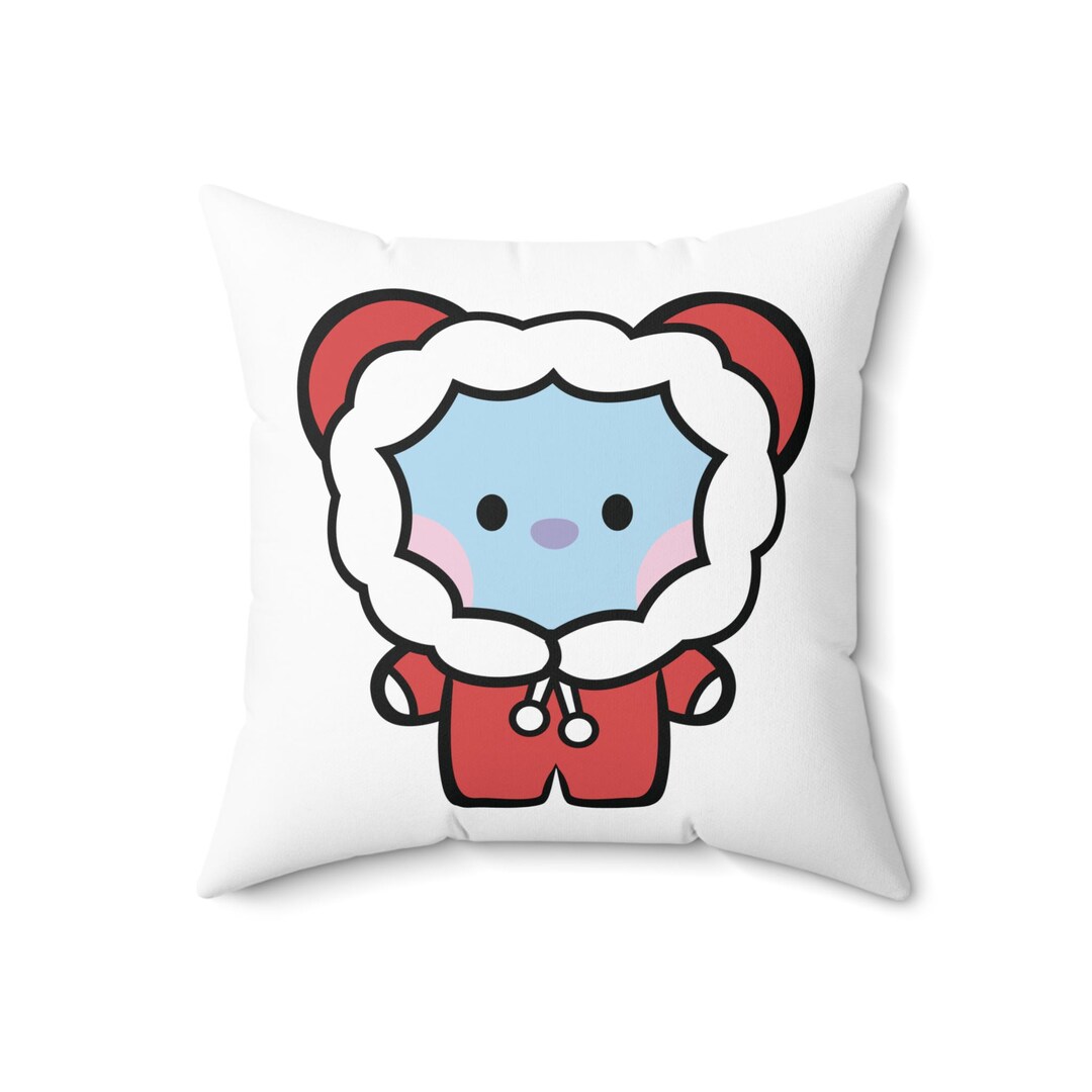 BTS BT21 Christmas Pillow Koya K-pop Holiday Decor BTS Pillow - Etsy