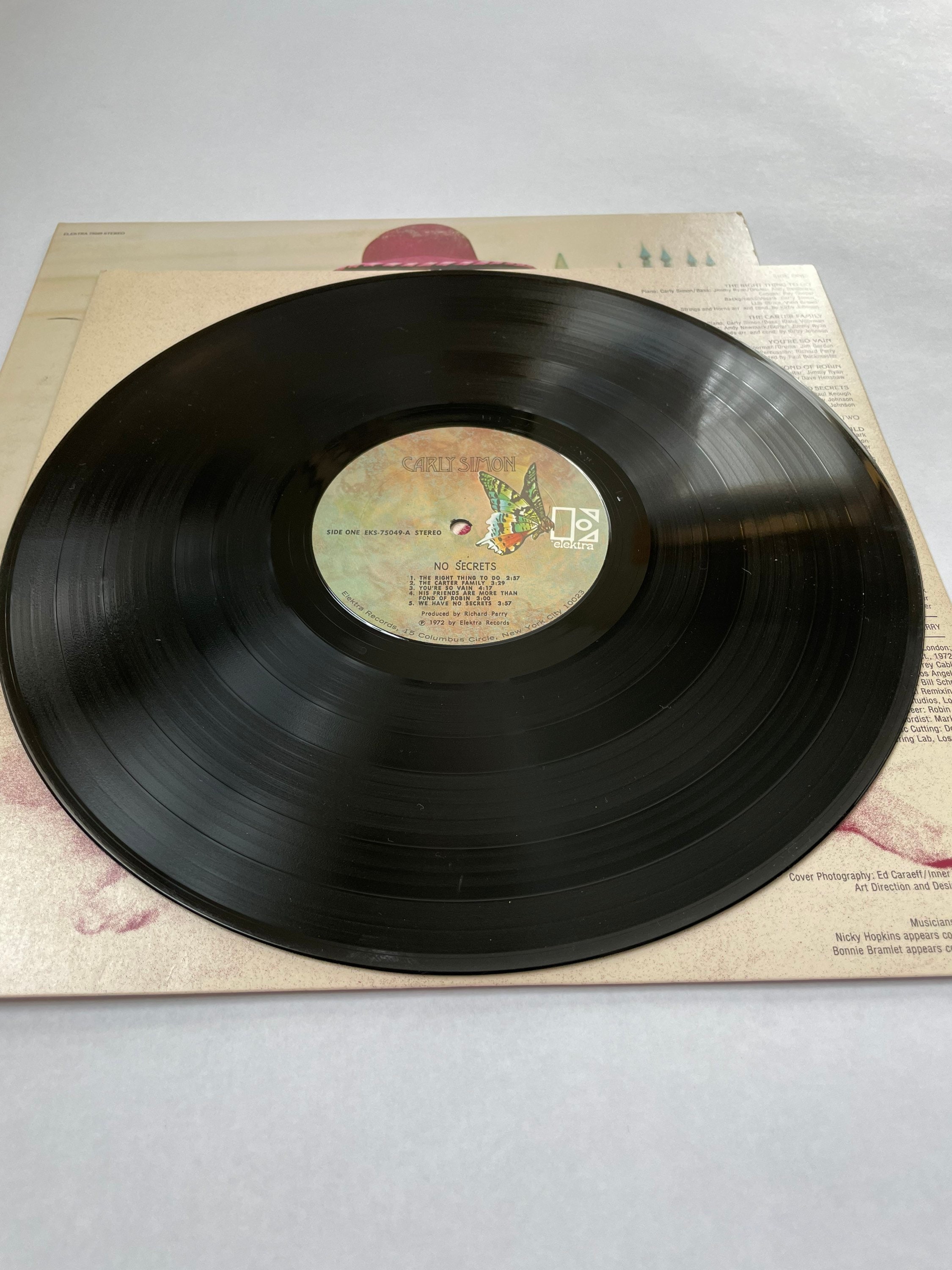 Carly Simon No Secrets 1972 Vinyl Record - Etsy