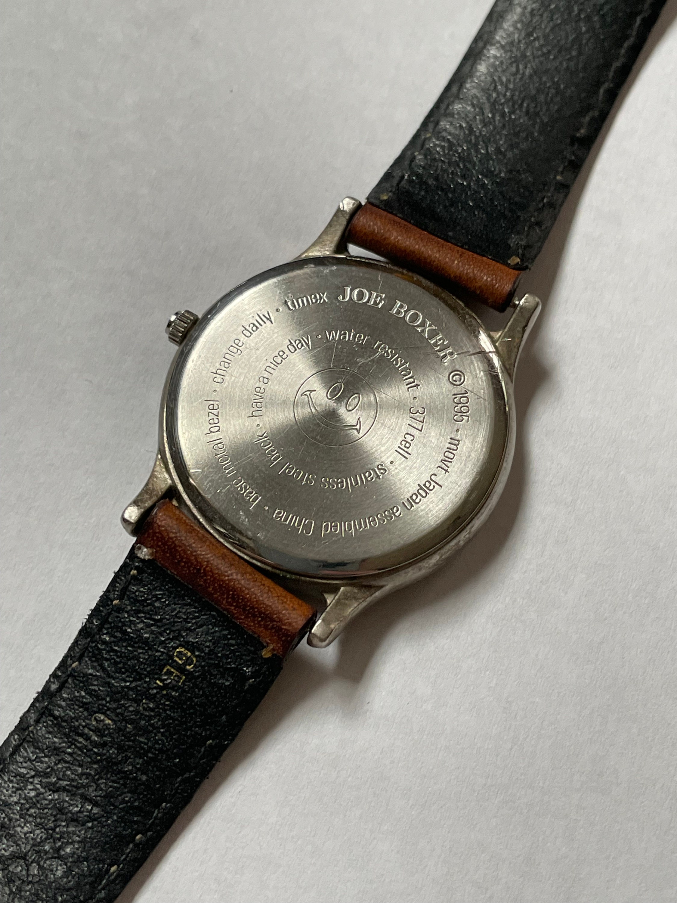1995 Timex Joe Boxer Smiley Face Japan Movt Quartz Watch - Etsy
