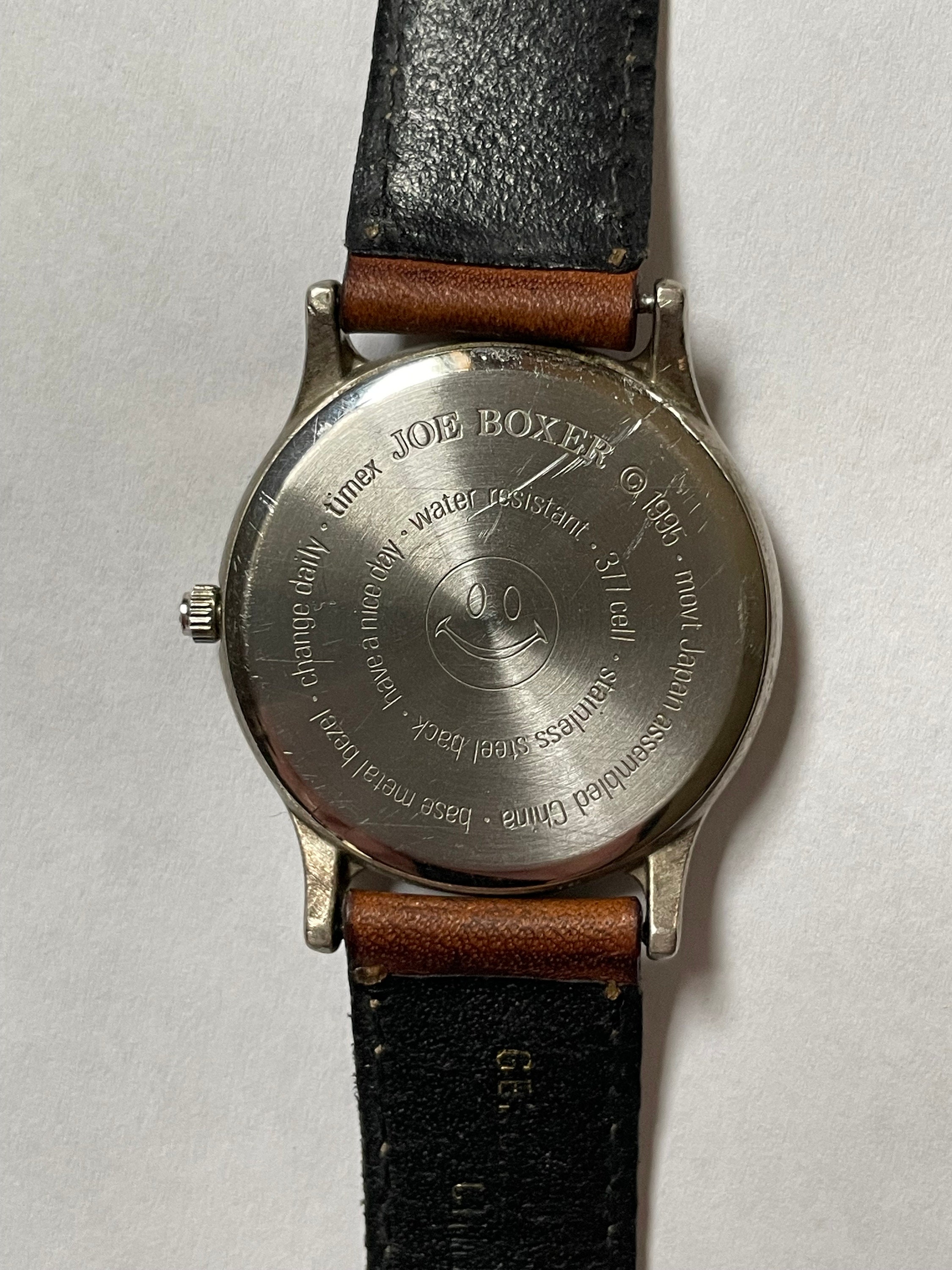 1995 Timex Joe Boxer Smiley Face Japan Movt Quartz Watch - Etsy